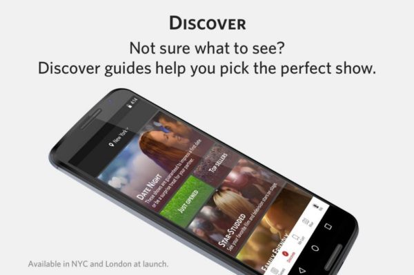 Redesigned TodayTix 2.0 app released today with new features - stuarte
