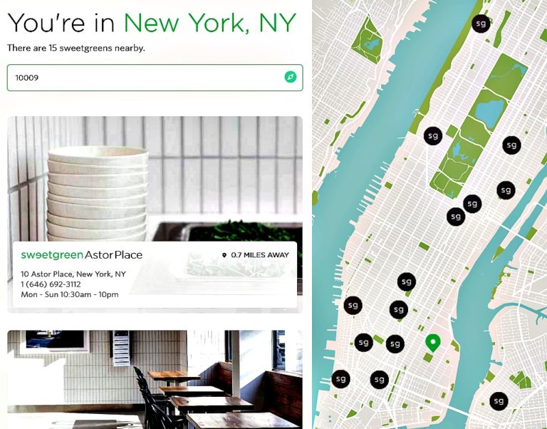 Sweetgreen Locations and Store Hours in New York City (Manhattan ...